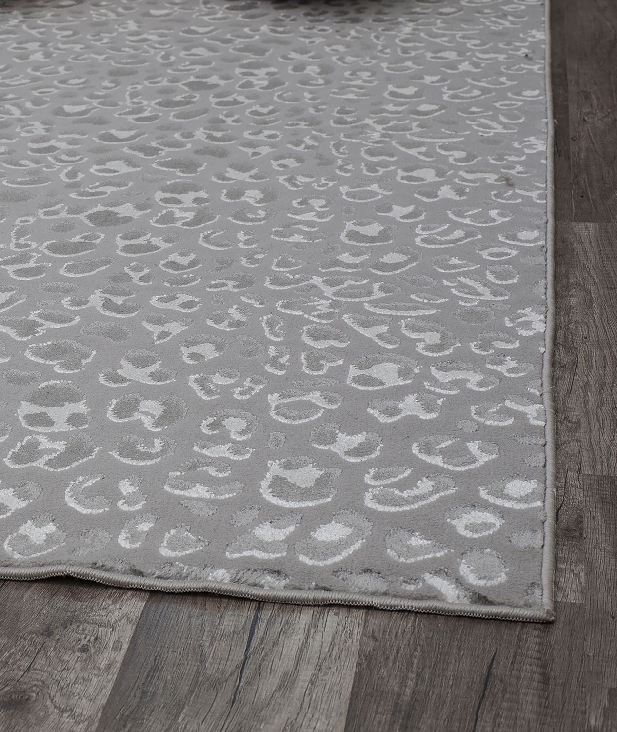 Hazel HZ50B Gray Leopard - Rugs America